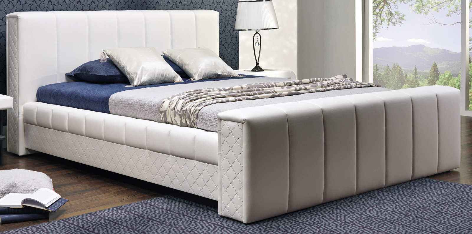 Manželská postel 160 cm Magnat | HezkyNabytek