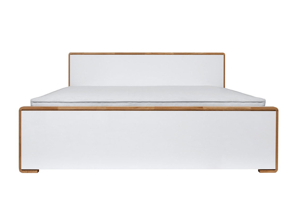 Manželská postel 160 cm BRW Bari LOZ/160 | HezkyNabytek