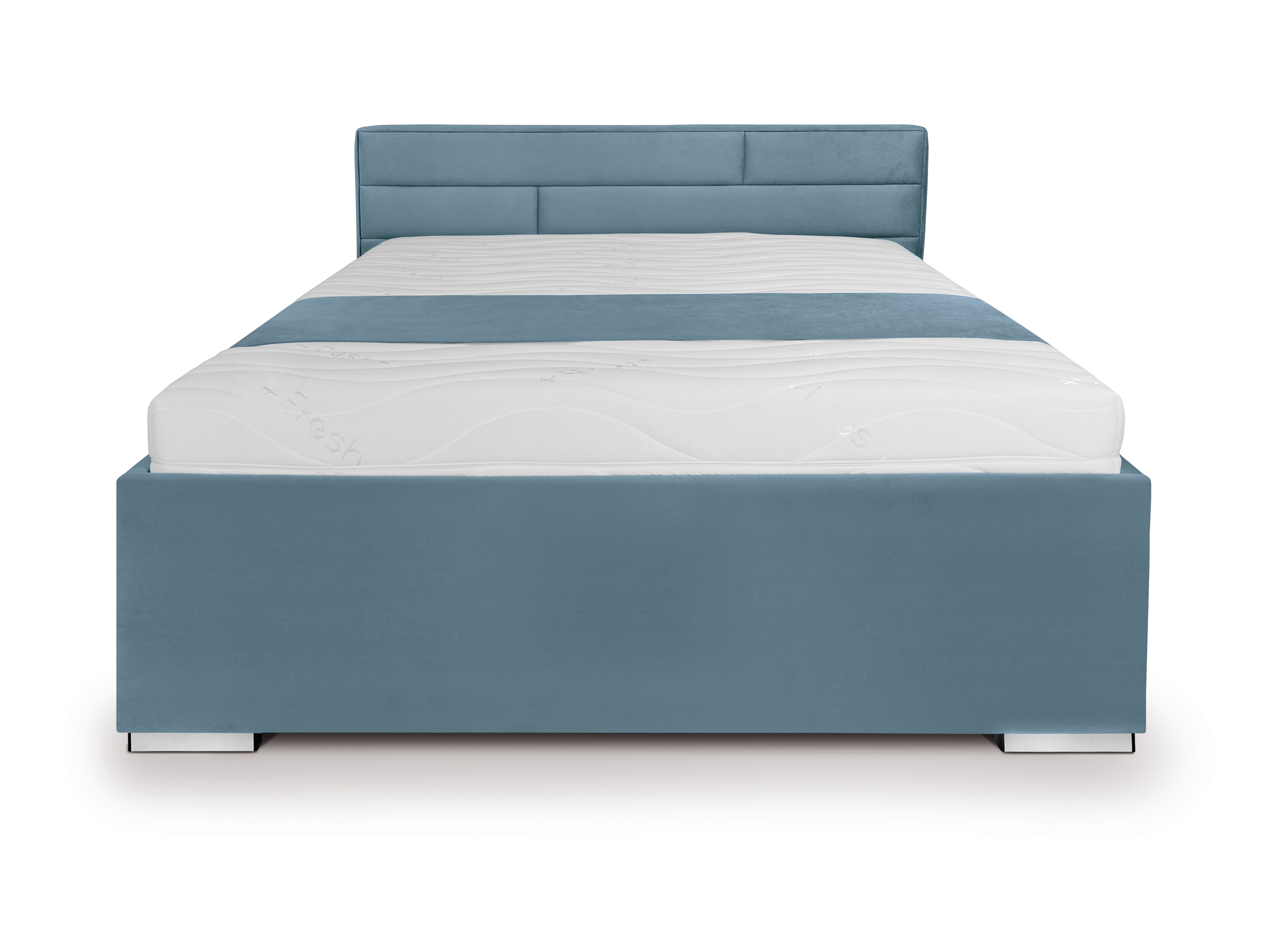 Manželská postel 140 cm BRW Kate Futon (tyrkysová) | HezkyNabytek