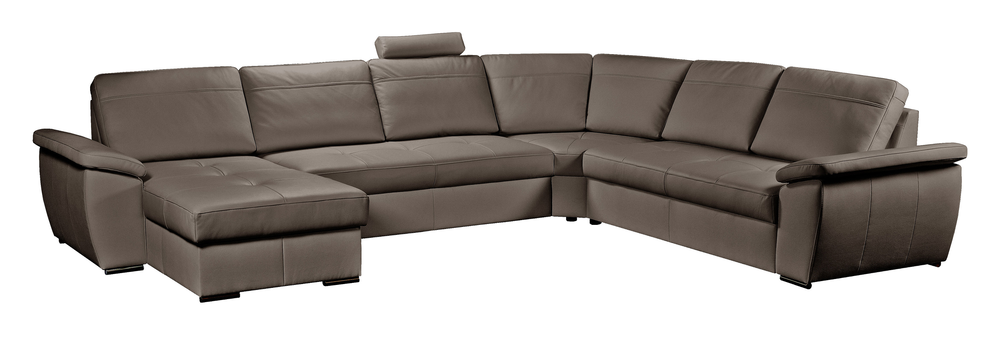 Kožená rohová sedací souprava U BRW FX 10 B8 (L) | HezkýNábytek.cz