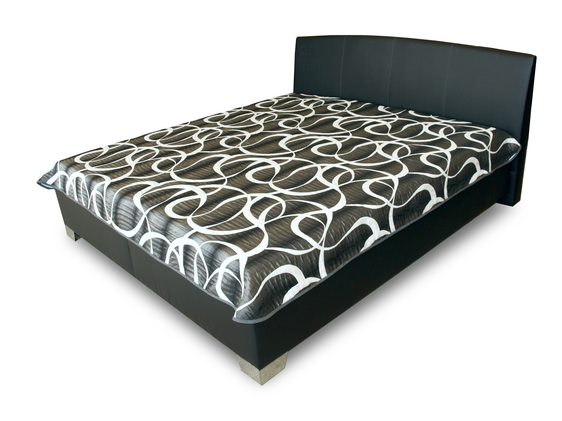 Manželská postel 160 cm Benab Tamira (s rošty a matracemi Zero a ...