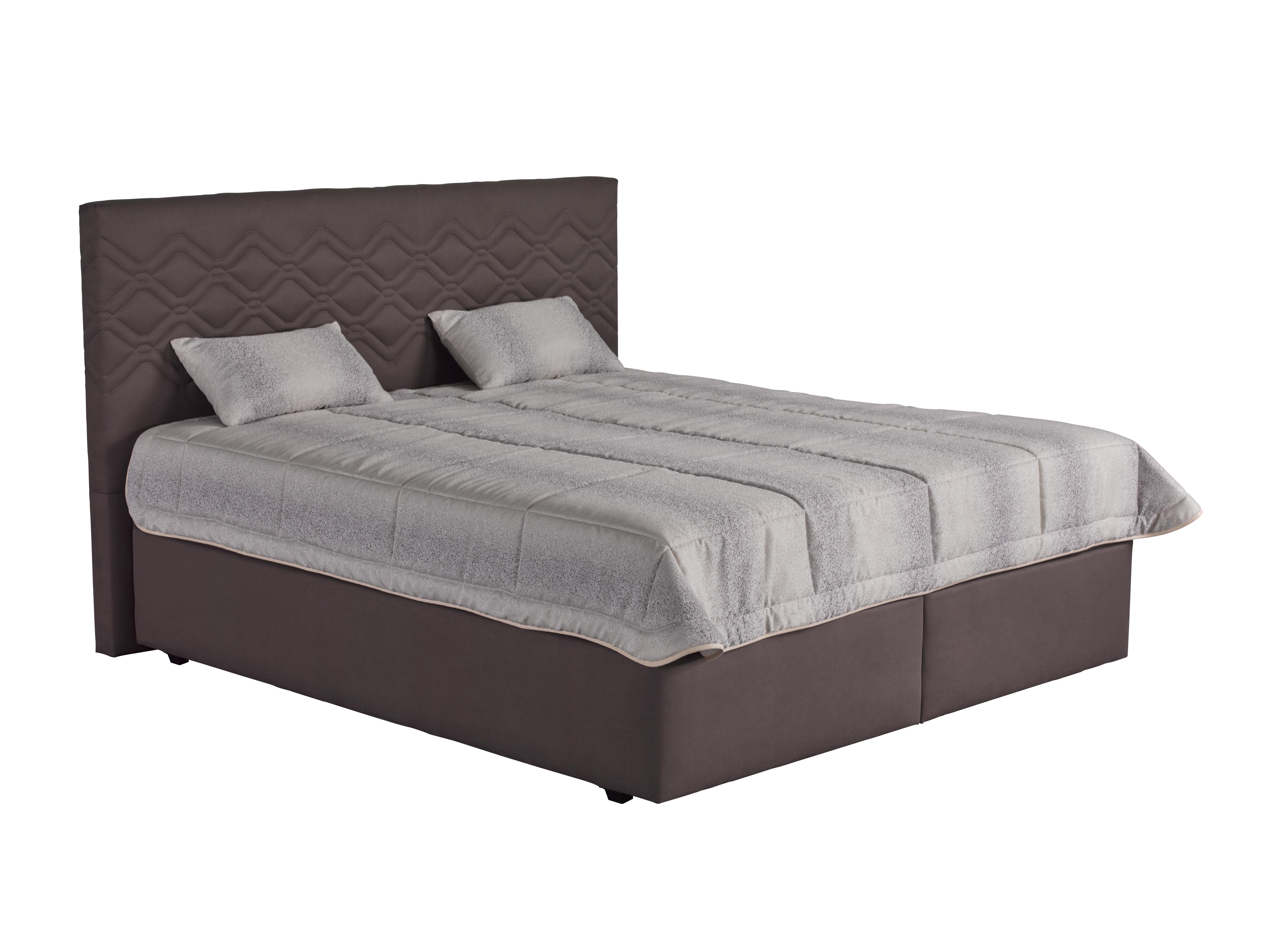 Manželská postel 180 cm Blanár Neapol (hnědá) (s roštem) | HezkyNabytek