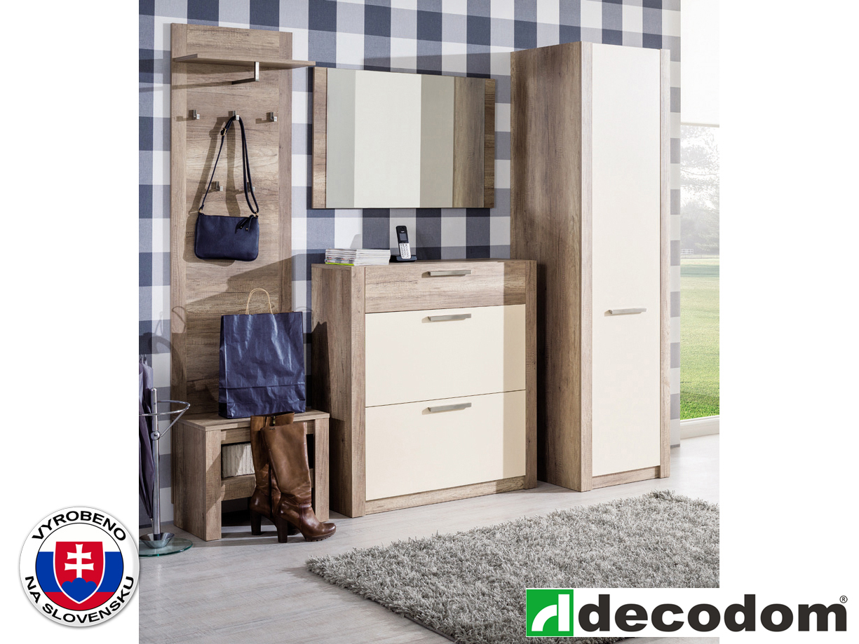 Botník (lavička do předsíně) Decodom Vlad dub canyon | HezkyNabytek