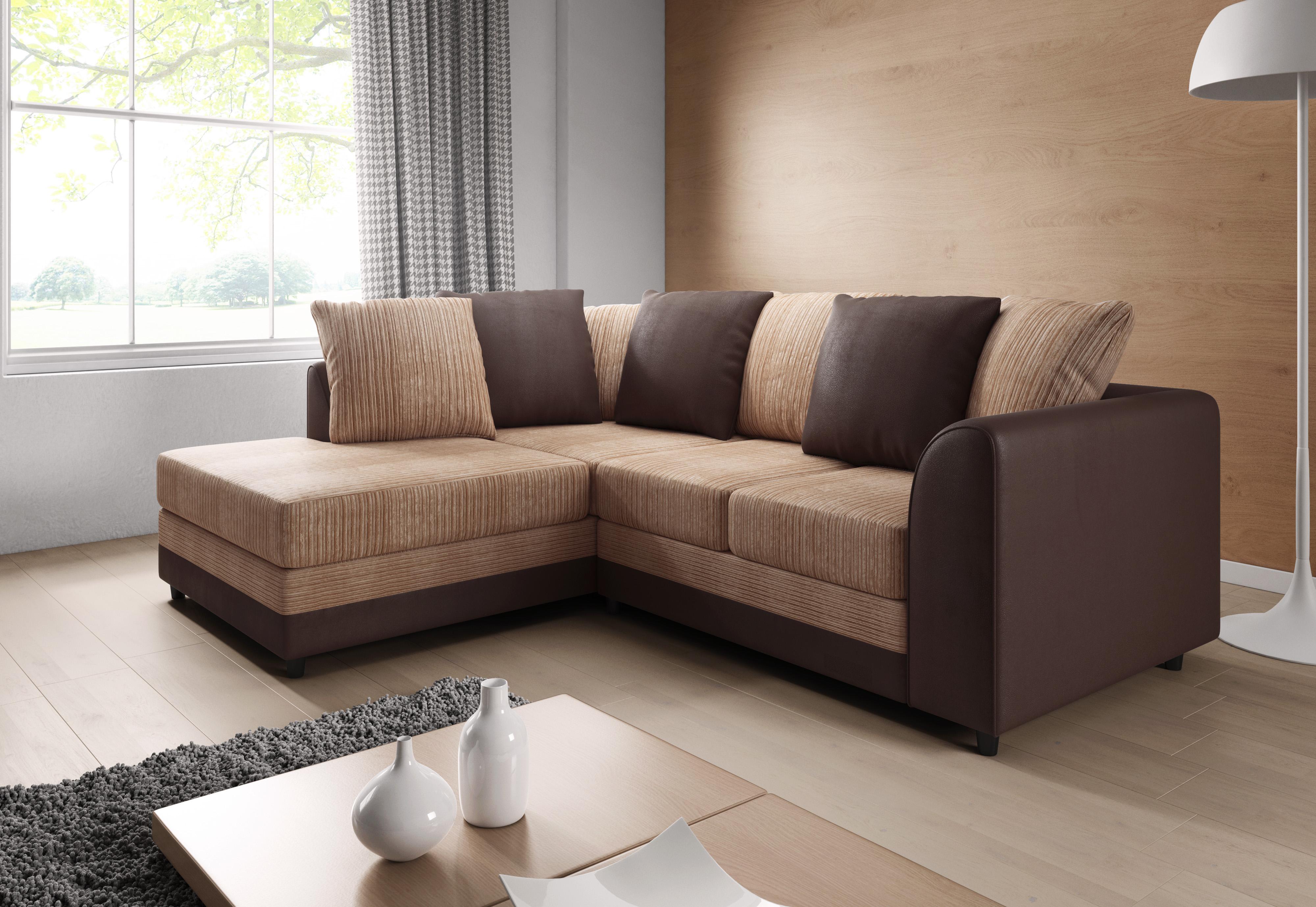 Rohová sedací souprava Delphium (L) | HezkyNabytek