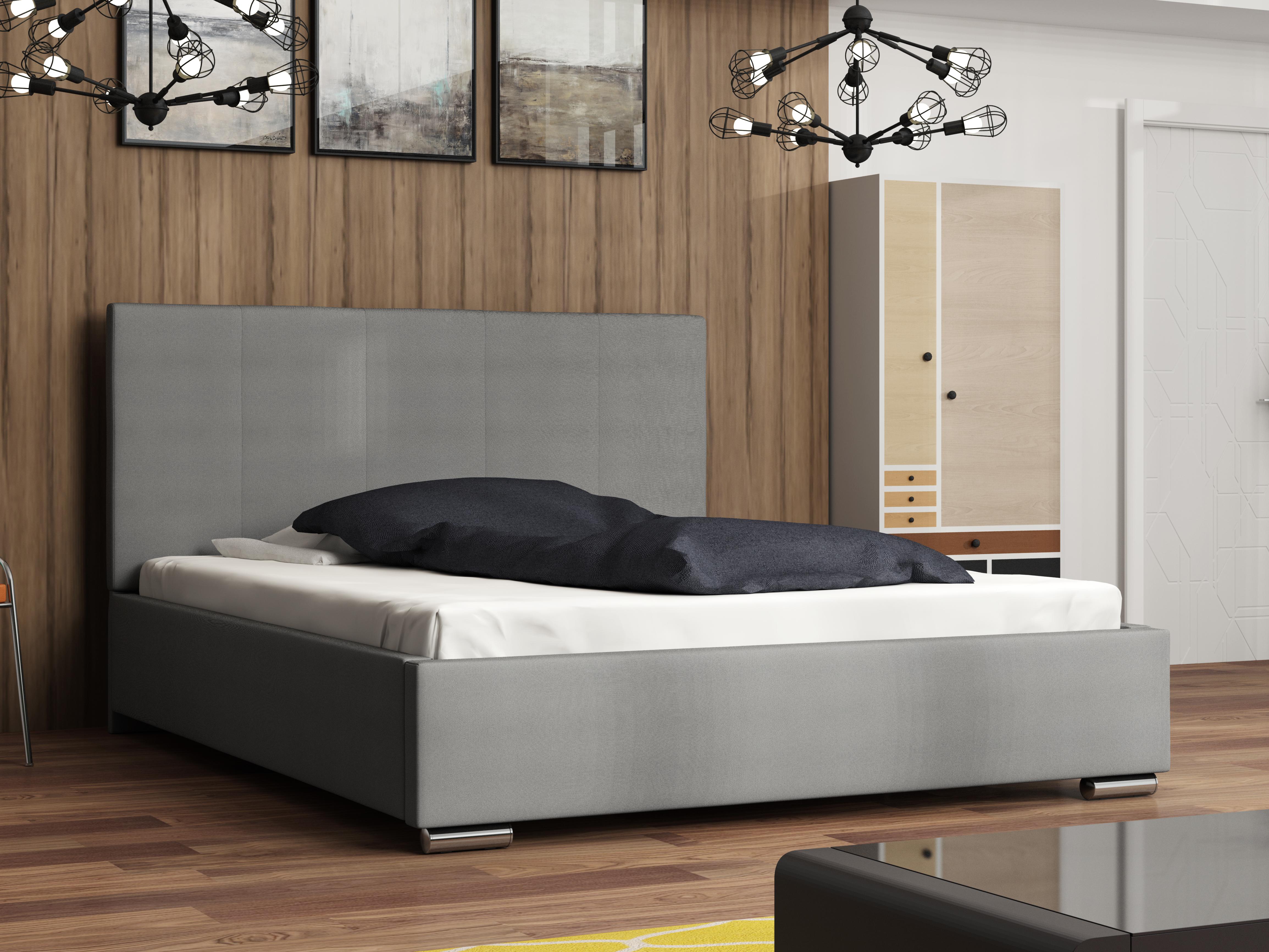 Manželská postel 140 cm Euclio 6 (s roštem) | HezkyNabytek
