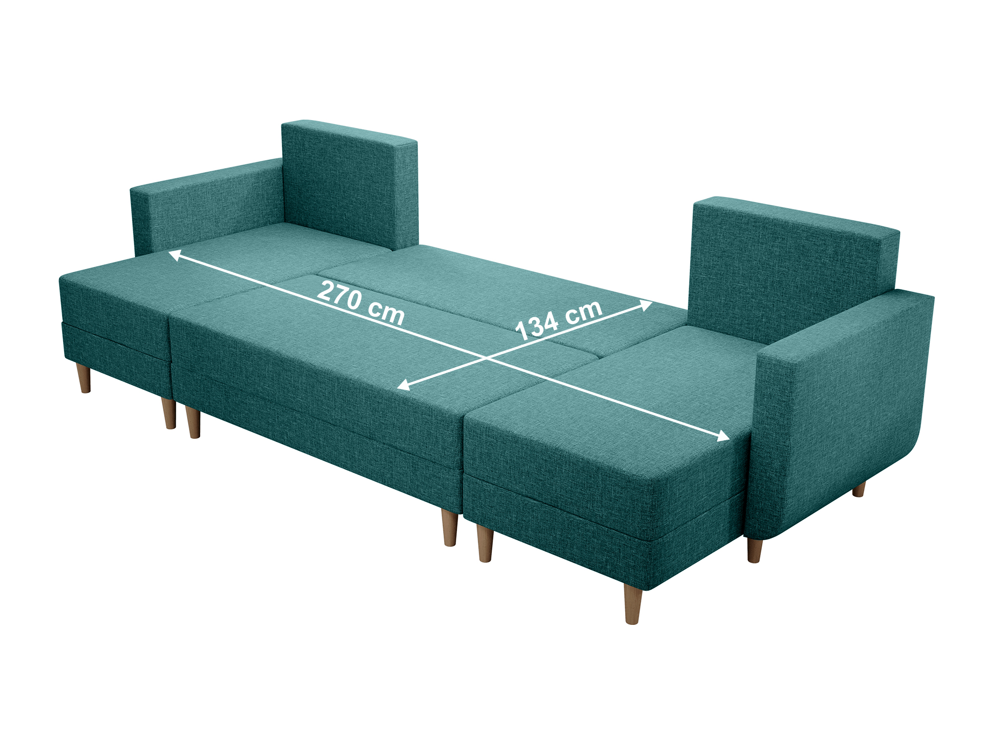 Univerzální sedací souprava Buron (savana 30) | HezkyNabytek